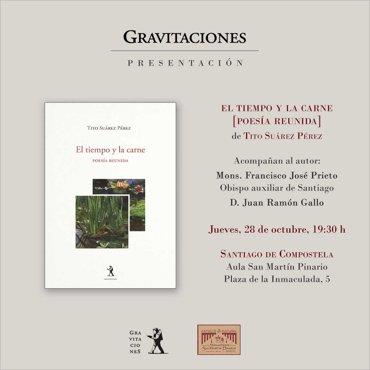 El Tiempo Y La Carne Presentación En Santiago Editorial Gravitaciones