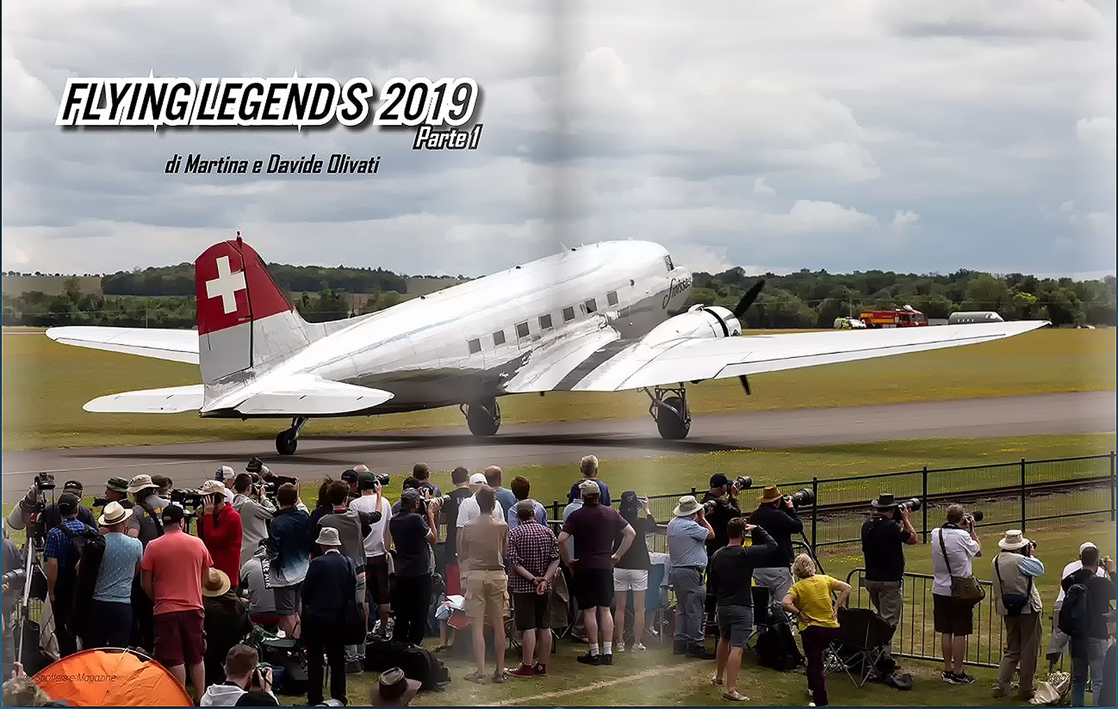 Flying Legends 2019, parte 1. Spotters Magazine 40 - The Aviation