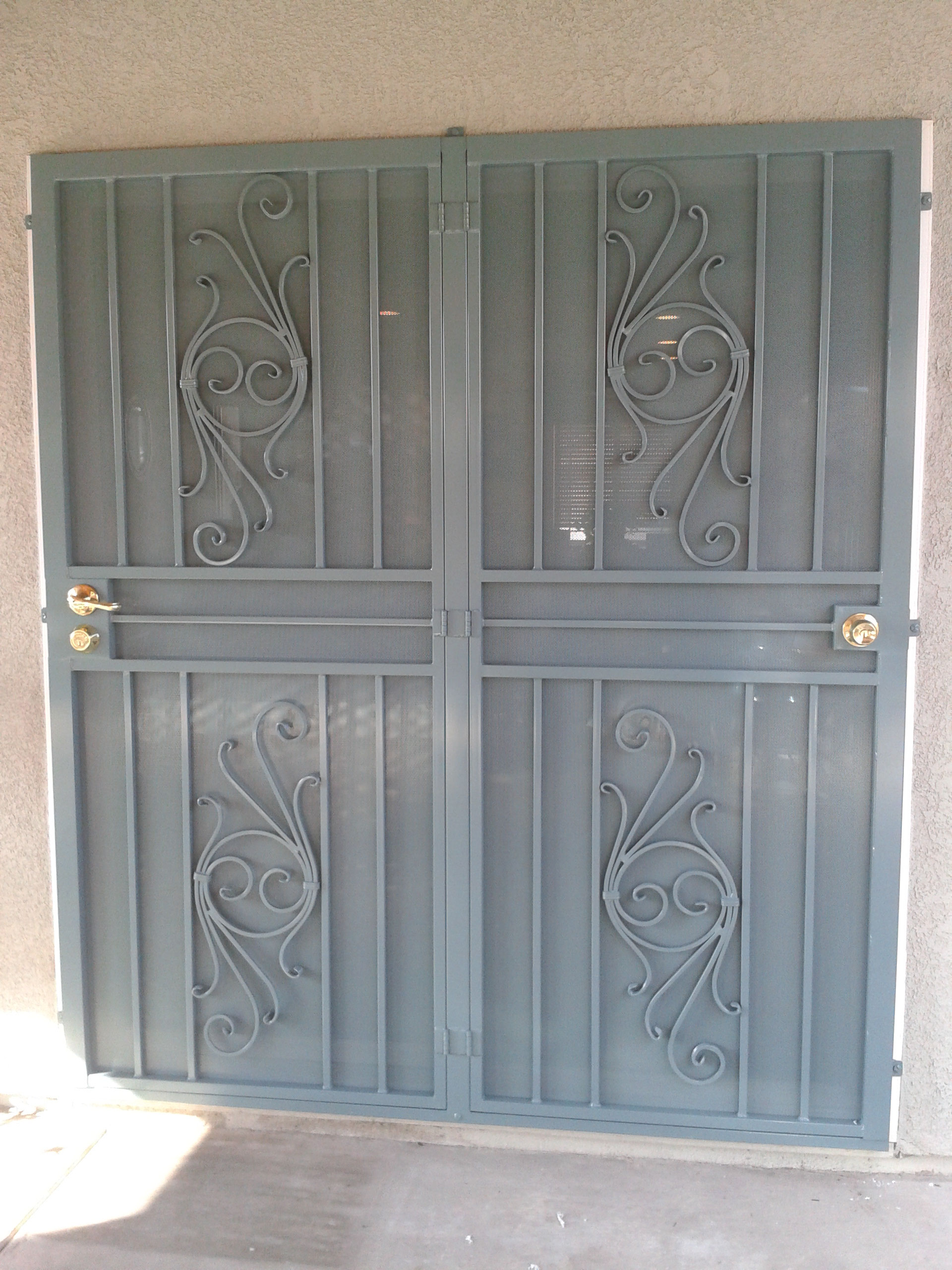 Patio Doors - Condoor Security Wrought Iron Works