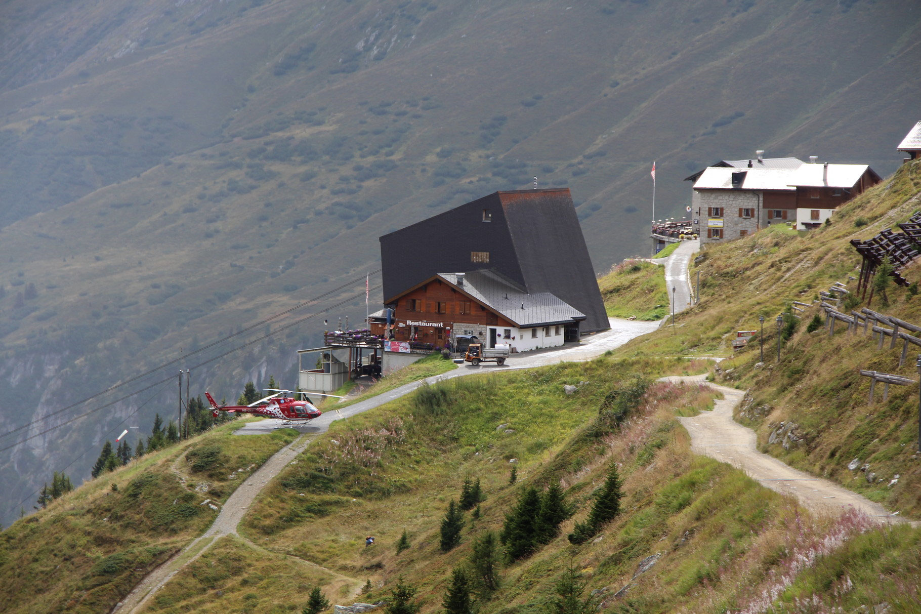 Blatten - Belalp - Hängebrücke - Amerika und wandern