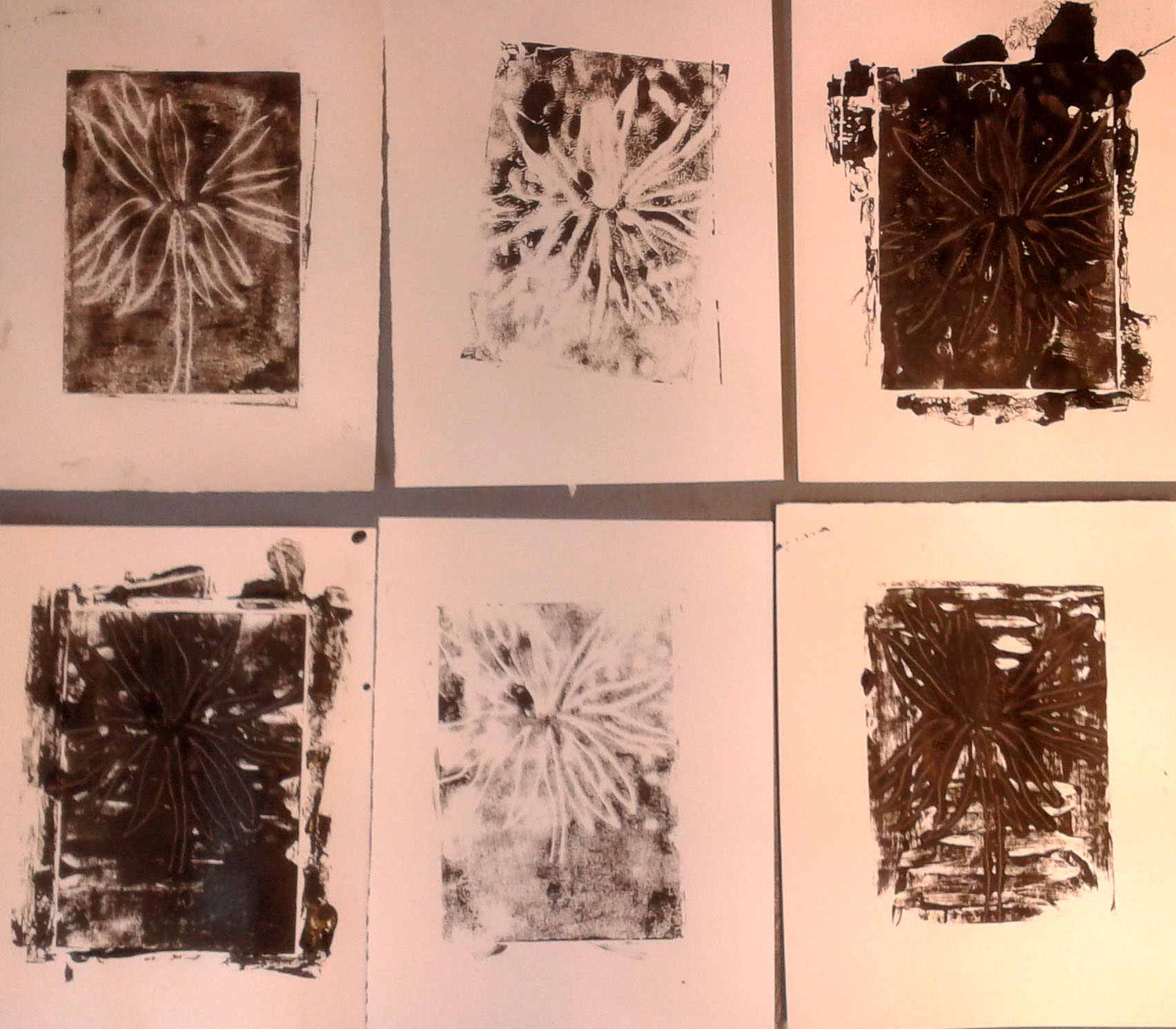 Impression/Monotype - Site de melaniealbert
