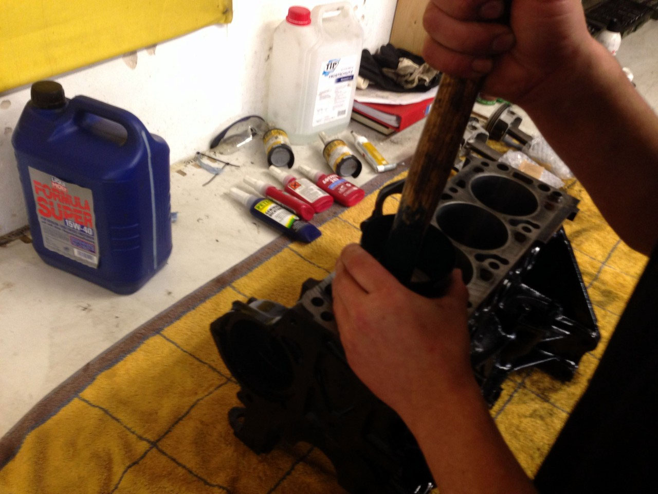 Neuaufbau vom C20Let Motor - Turboben