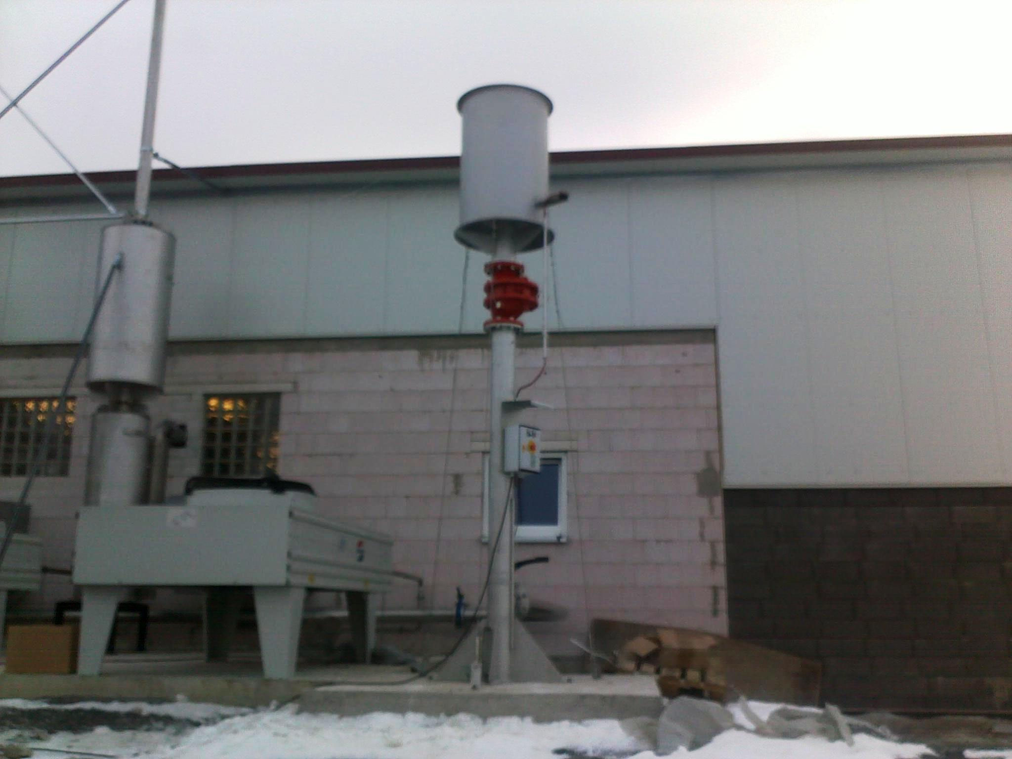 Flares - Covered lagoon digester - German technology