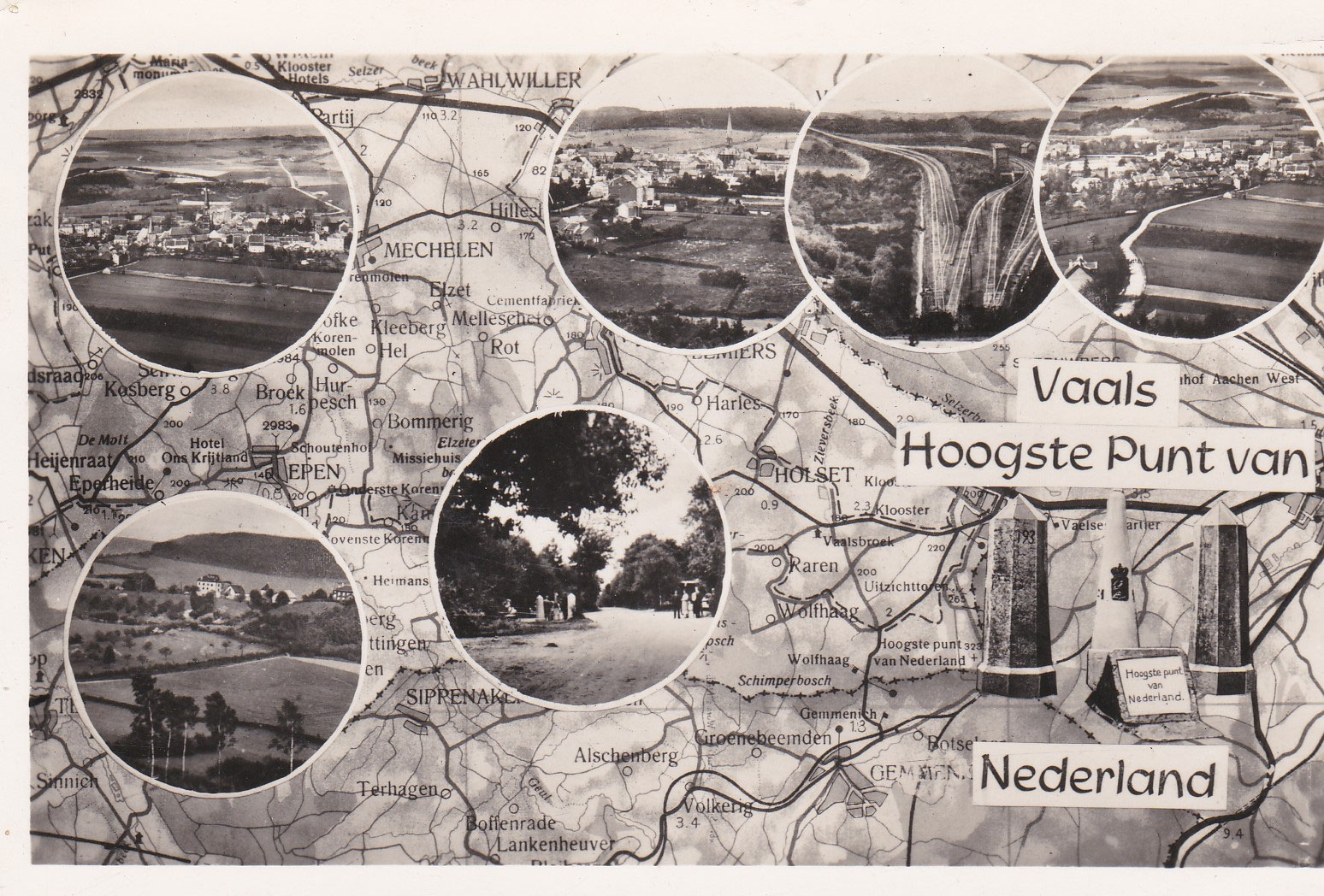 Oude Ansichtkaarten uit Vaals - Old- Dutch-Postcards