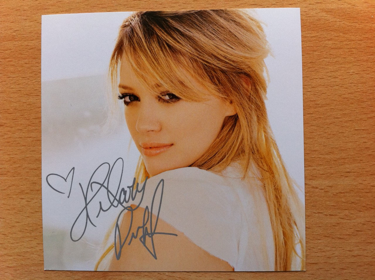 Hilary Duff - Melissa's Autographs