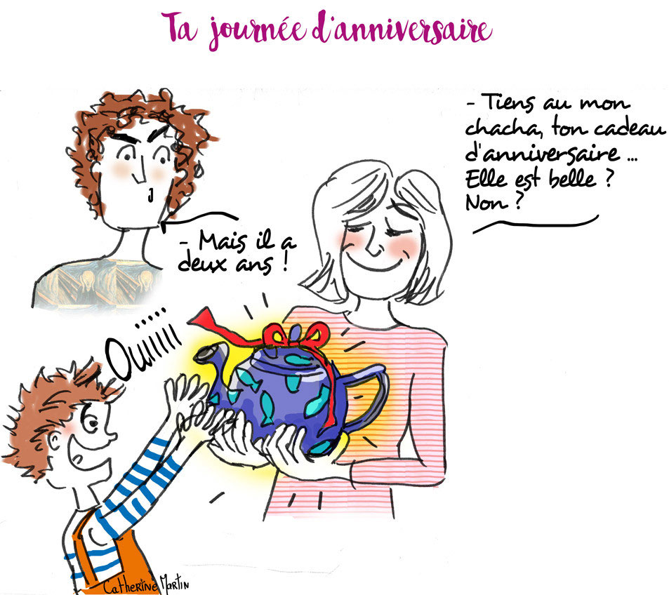 TOI TOI MON TOI, TOI TOI MON CHACHA ... - la petite ile illustrations