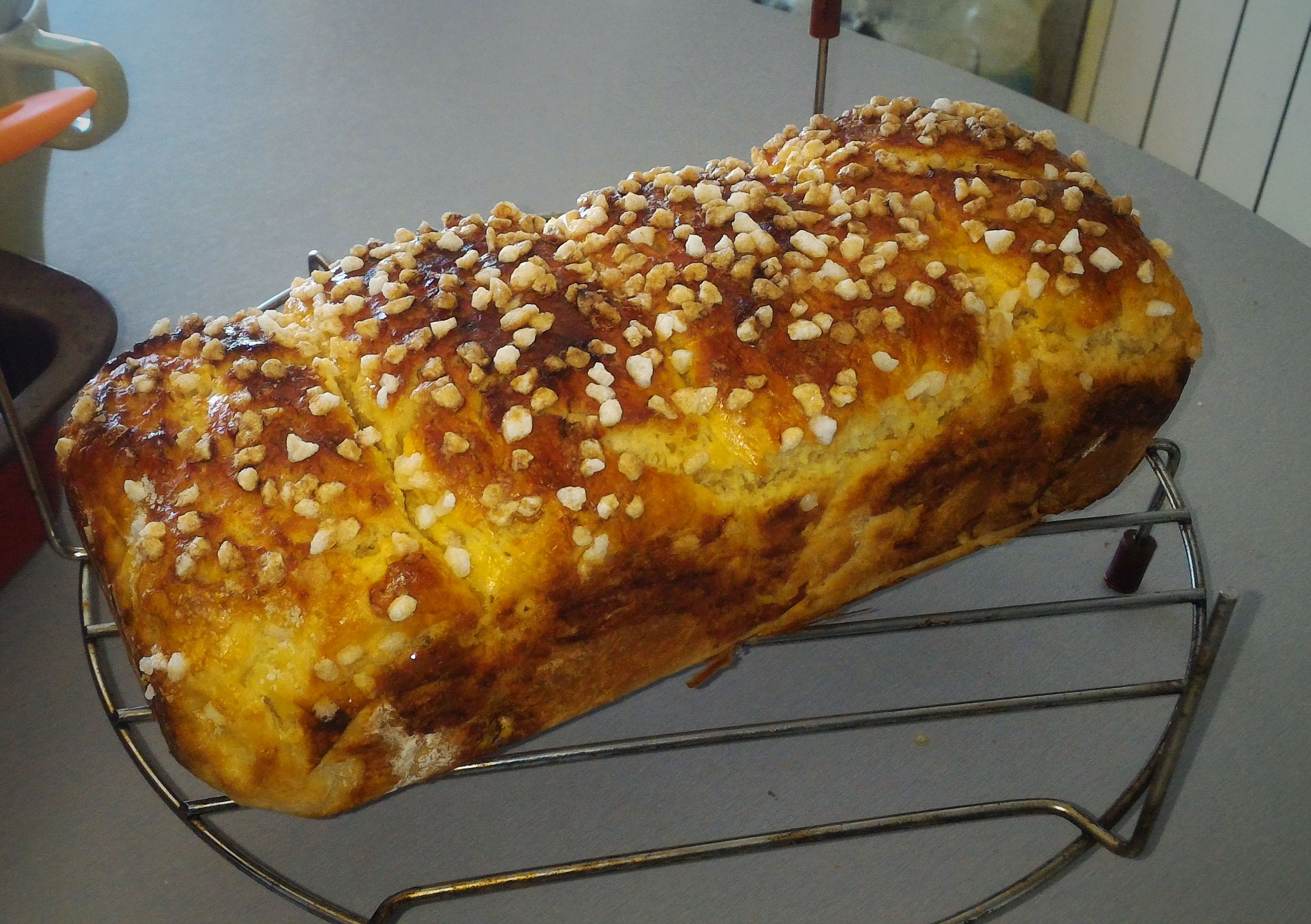 Brioche aux grains de sucre - Site de elogato