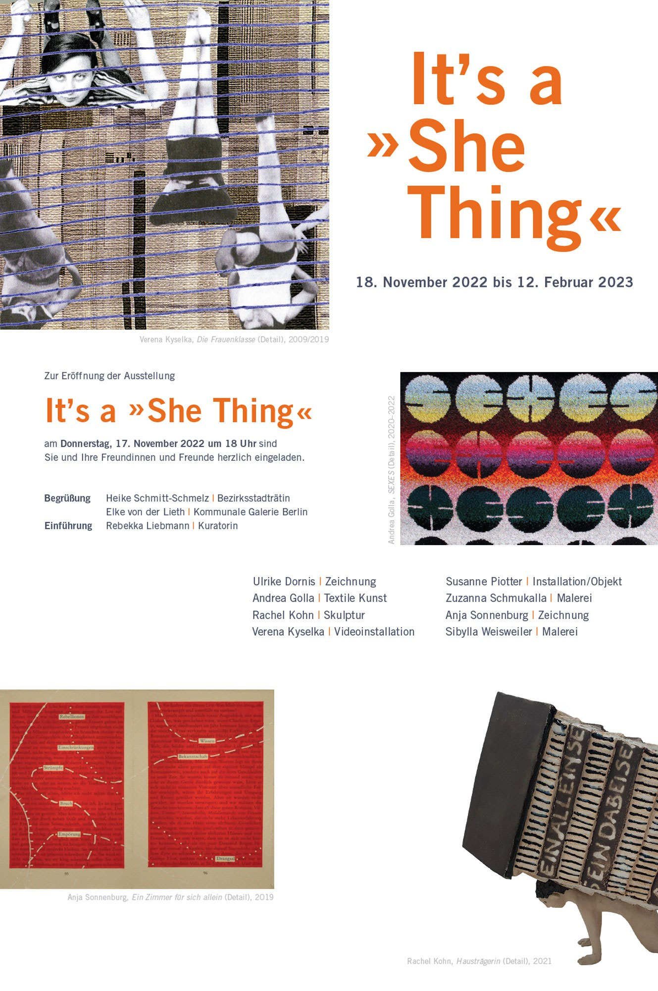 Ausstellungen 2022 - Rachel Kohn Skulptur