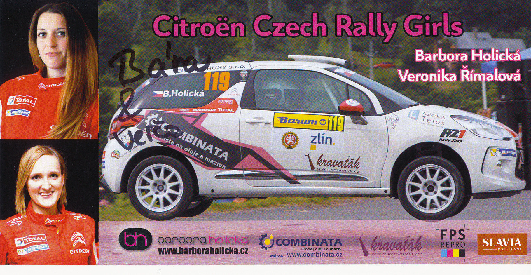 ERC - Rally Autographs