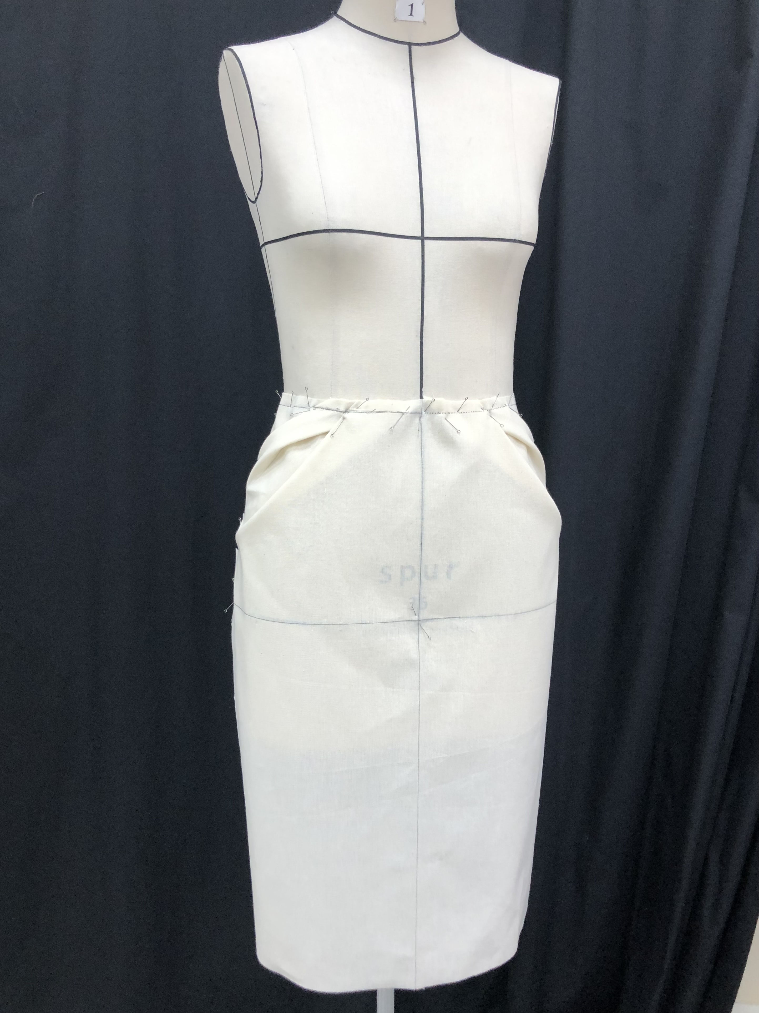 Draping - pattern-valeria