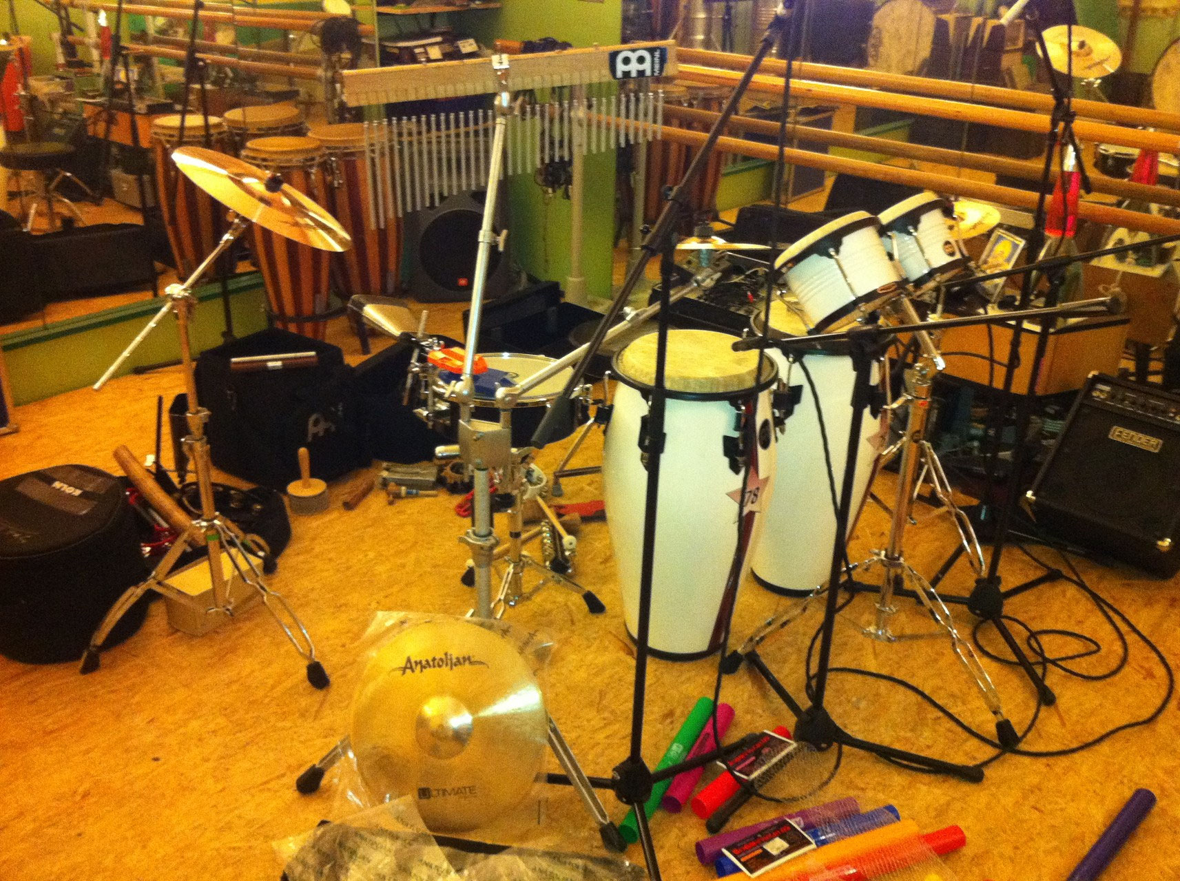 percussion recording sessions - percussion recording