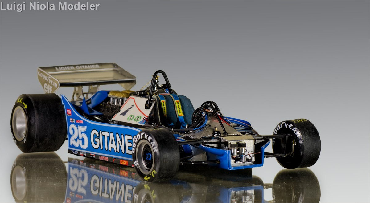 HELLER LIGIER JS11 1/12 SCALE - Benvenuti su handcraftsmanmodeler!