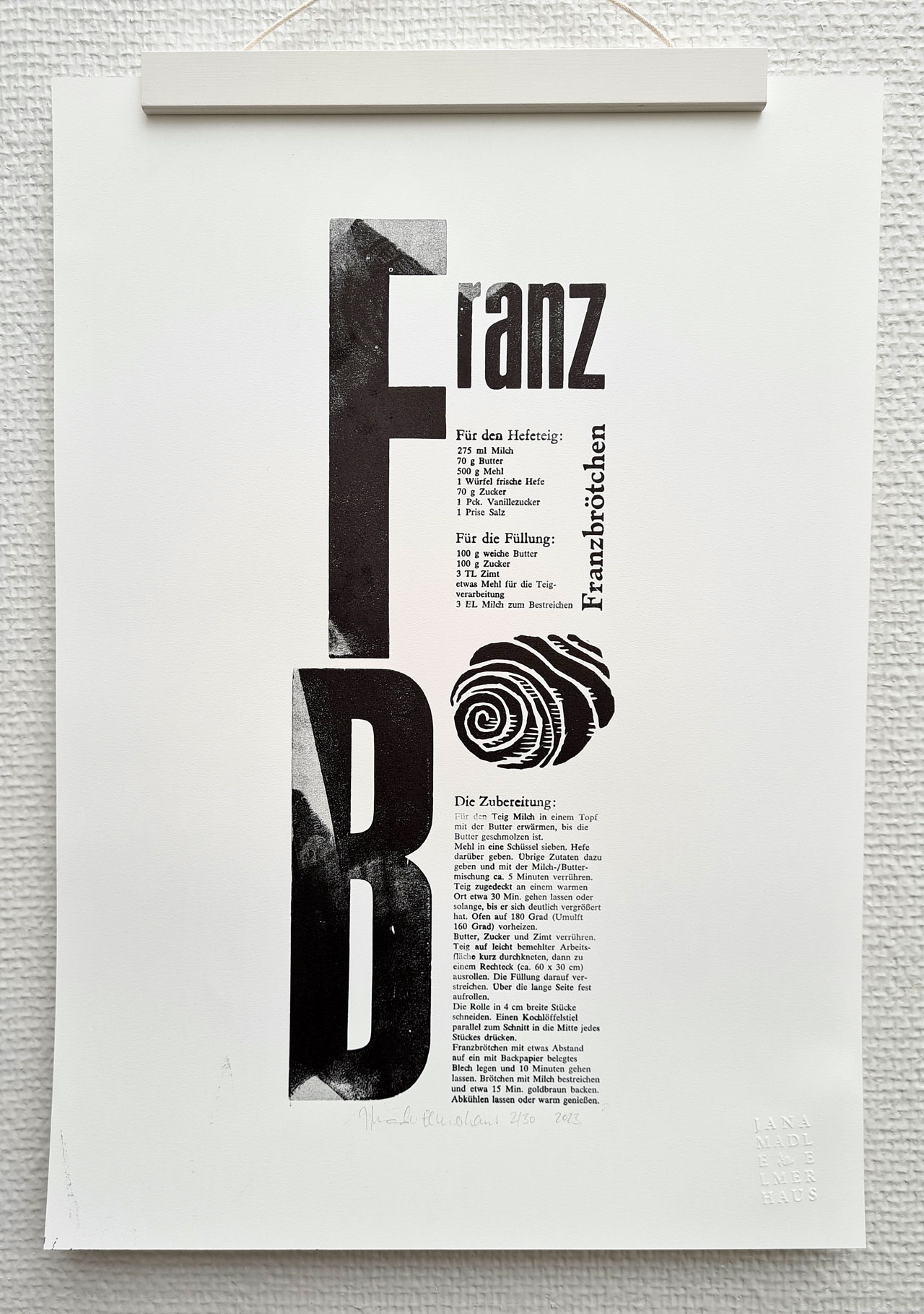 Typografie Shop: Handsatz Plakate zum Verkauf - Typografie und Handsatz ...