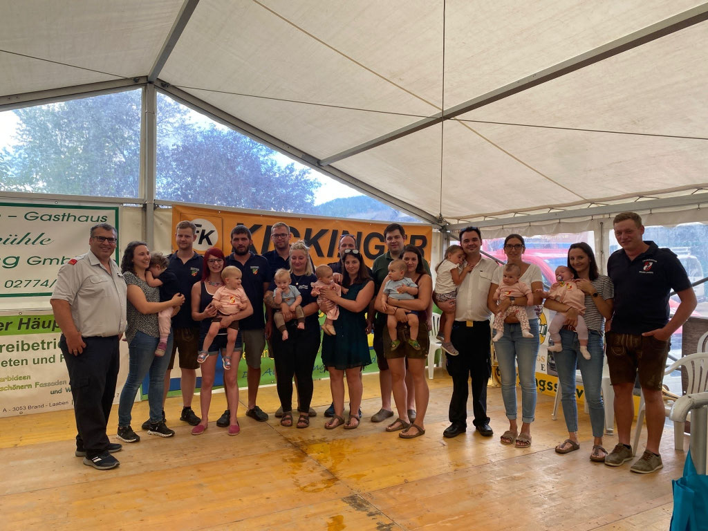 Nachwuchs in der FF - FF Brand - Laaben