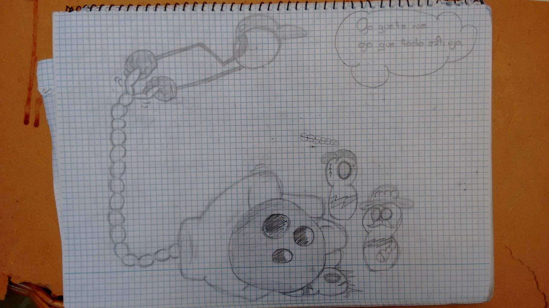 Dibujos raros - leonidas 3124