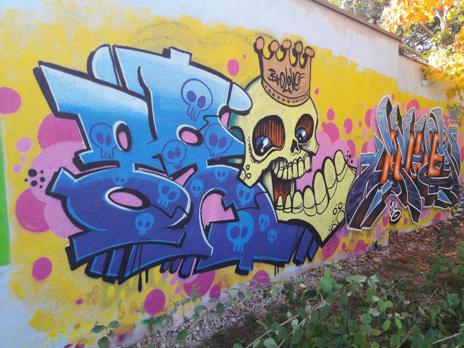 Graffiti - Jugendhaus OASIS in Oberasbach