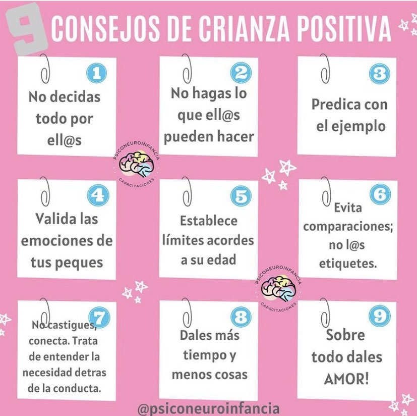 9 consejos para una crianza positiva - Página web de elauladebelen