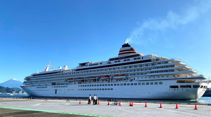 Welcome back "Asuka II"! - PORT OF SHIMIZU