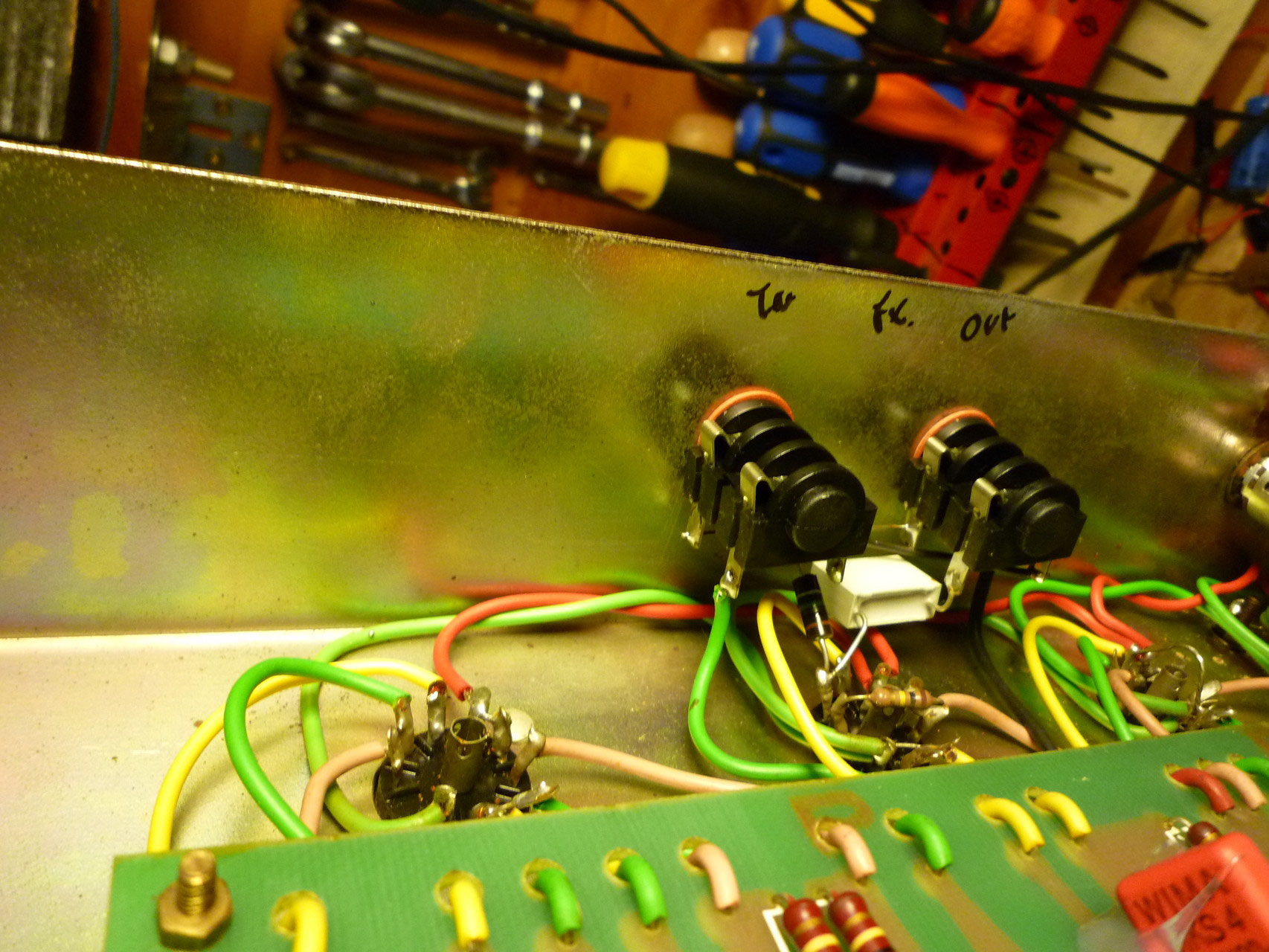 Ajout d'une boucle d'effet FX loop : - Tubes, Amplis à lampes Guitare ...