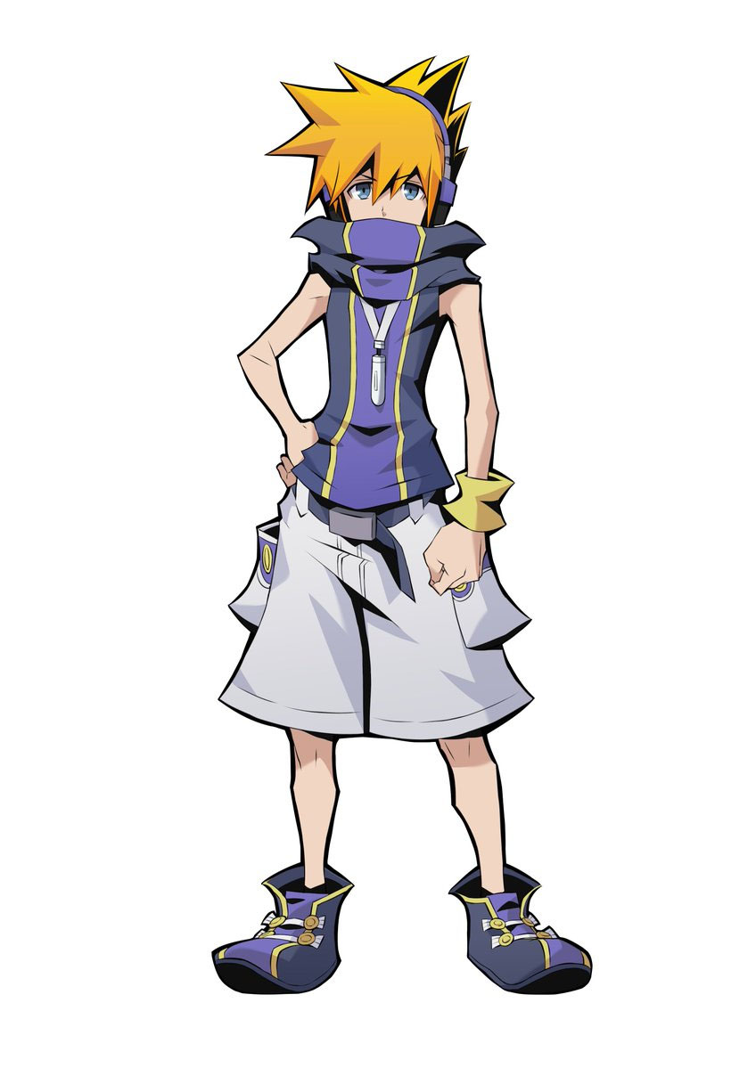 Character and Location Art - Twewy Anime - retwewy