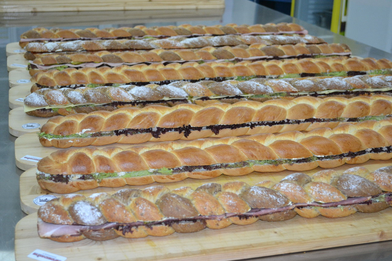 Meterbrot/Metersandwiches - sandwichkoenig
