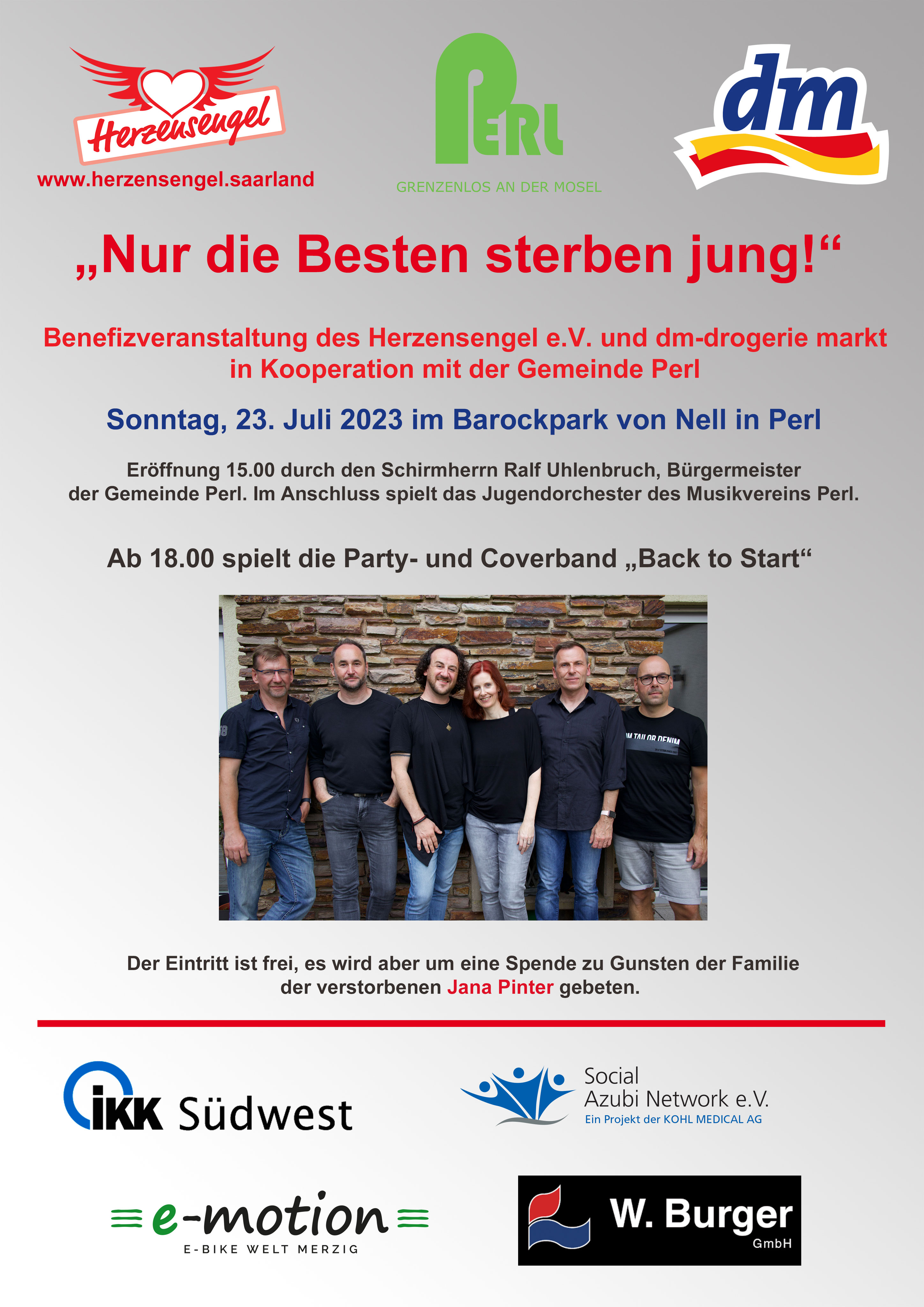 Benefizveranstaltung des Herzensengel e.V. und dem 'dm-drogerie markt ...