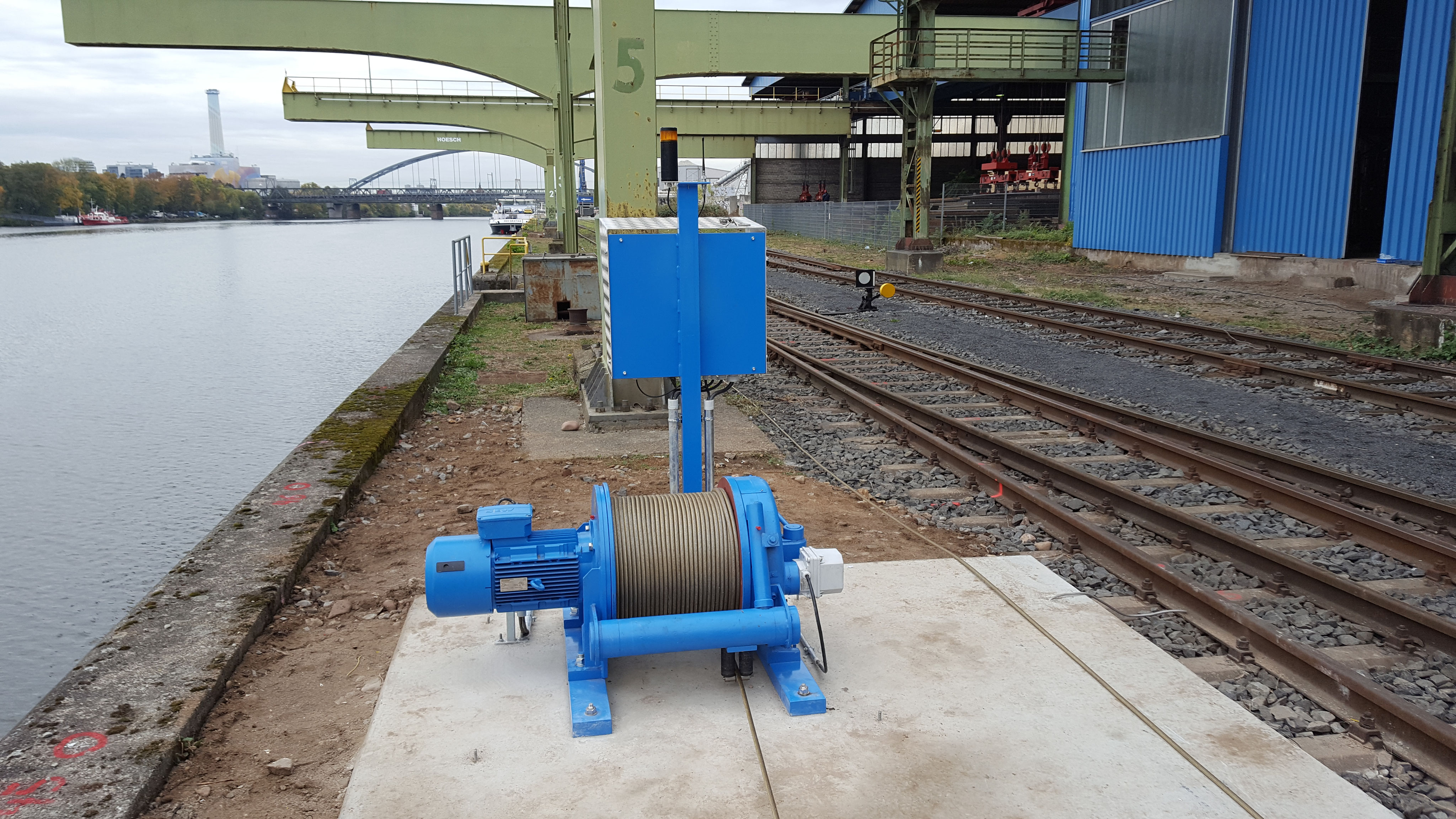 Shunting winches, stationary - rangiertechniks Webseite!