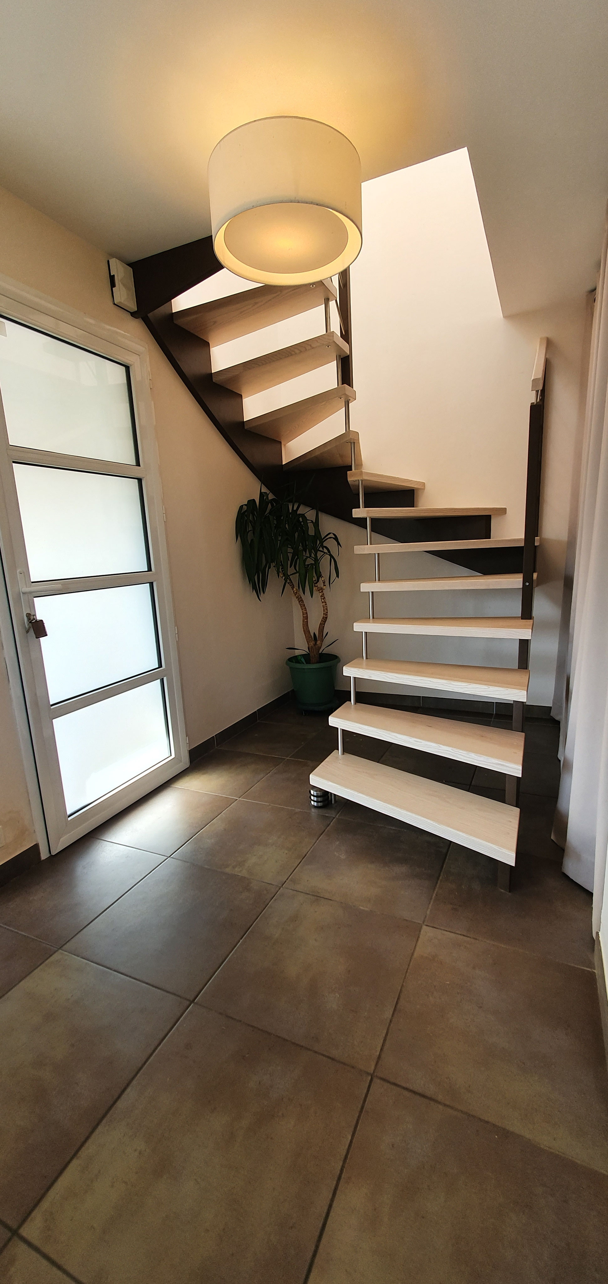 Réalisation Escalier Suspendu en U - Escaliers-prosper, spécialiste de ...