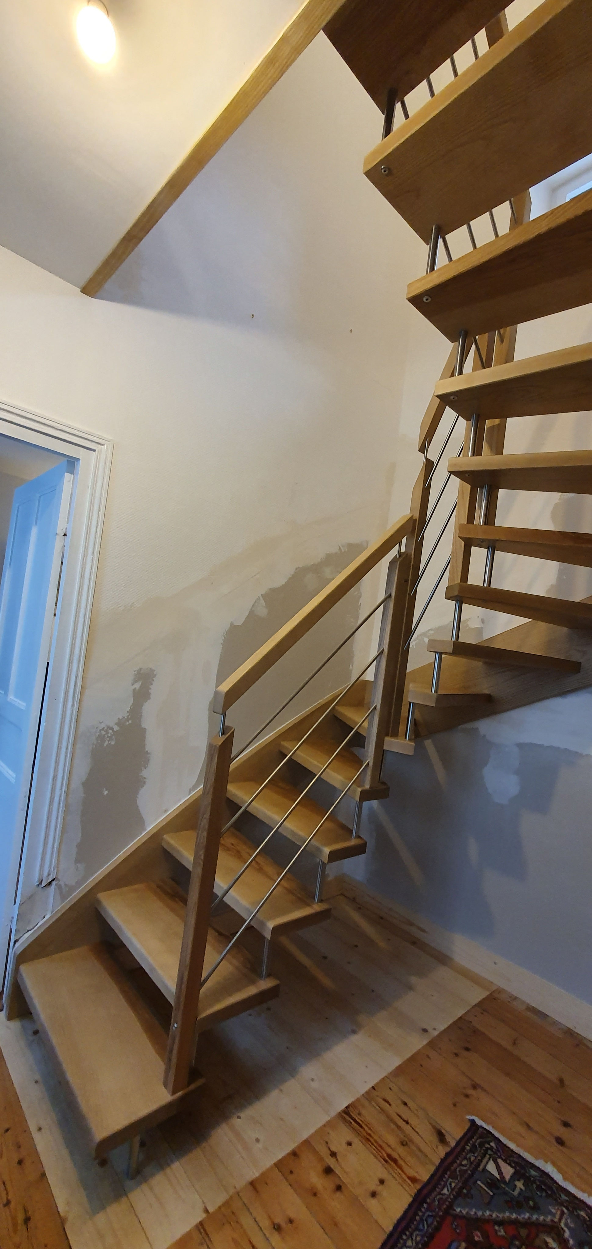 Réalisation Escalier Suspendu en U - Escaliers-prosper, spécialiste de ...