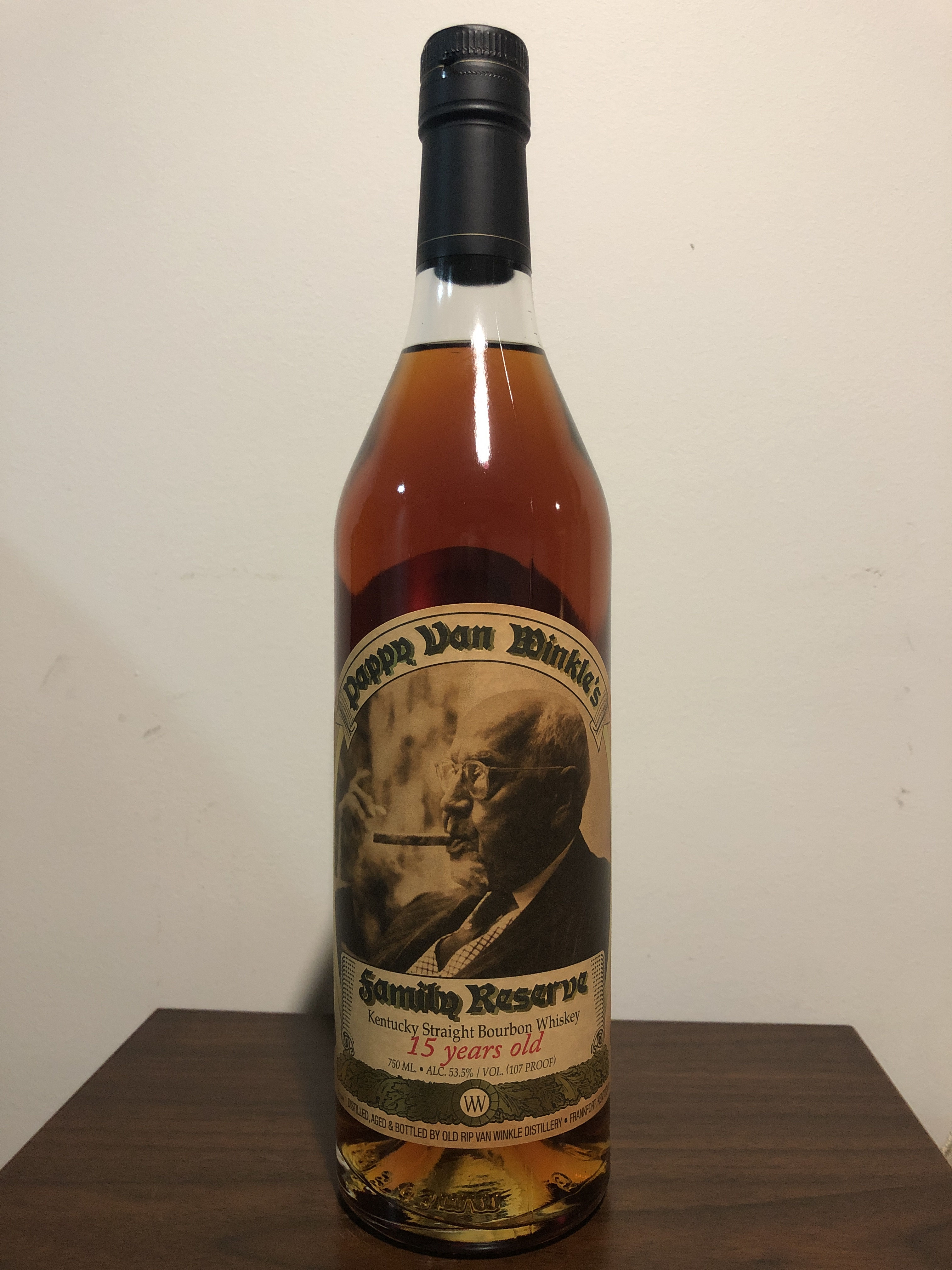 PAPPY VAN WINKLE's FAMILY RESERVE - Civilised Life Consultants