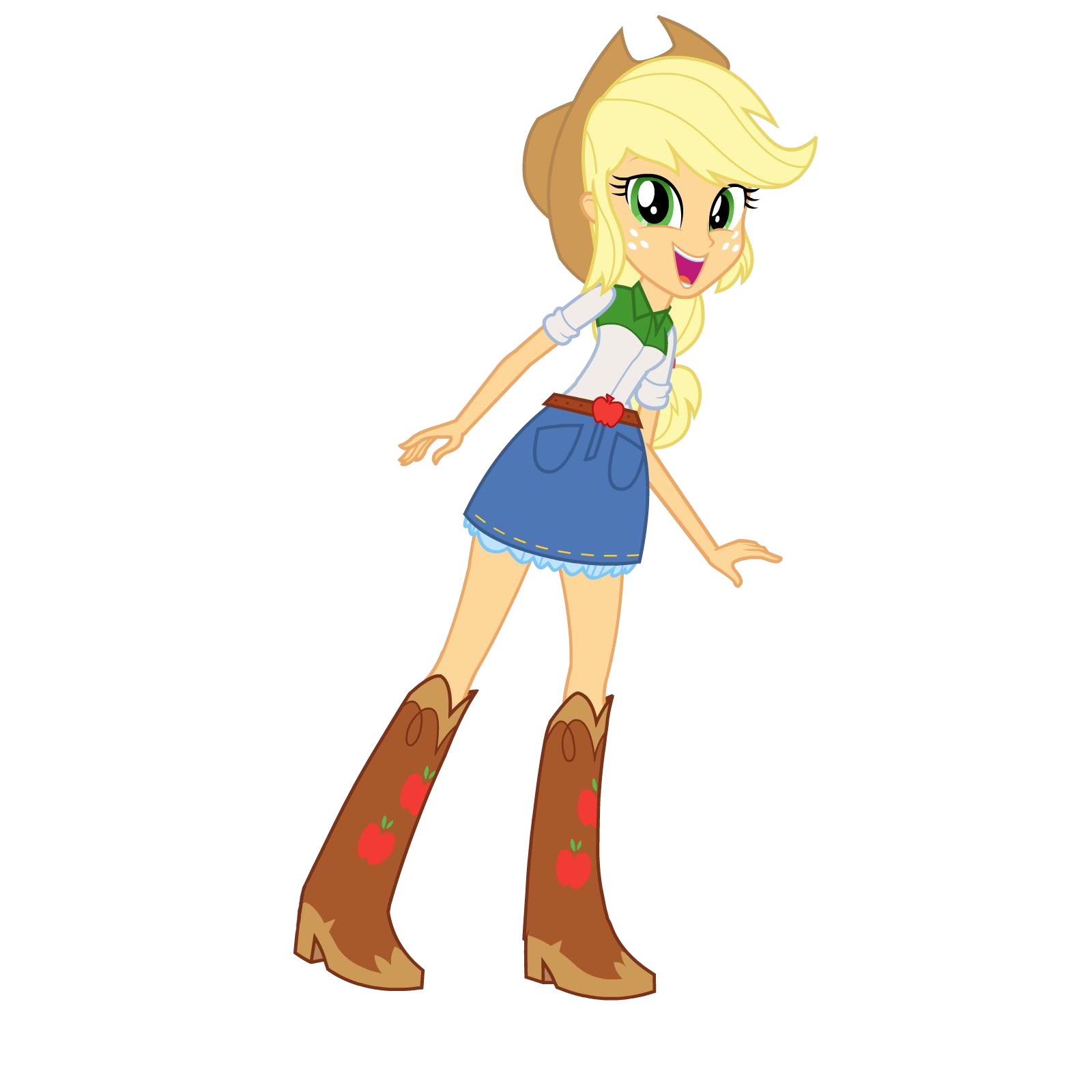 EQG AppleJack Vectors - rupahrusyaidi