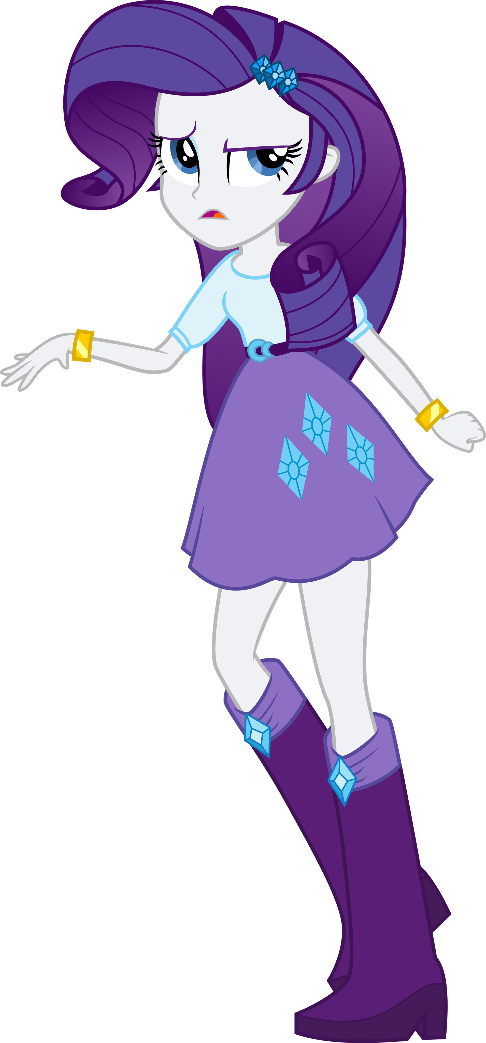 EQG Rarity Vectors - rupahrusyaidi