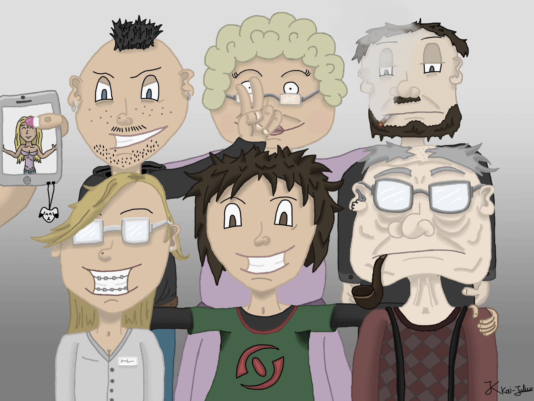 Character Design - Julius Comics