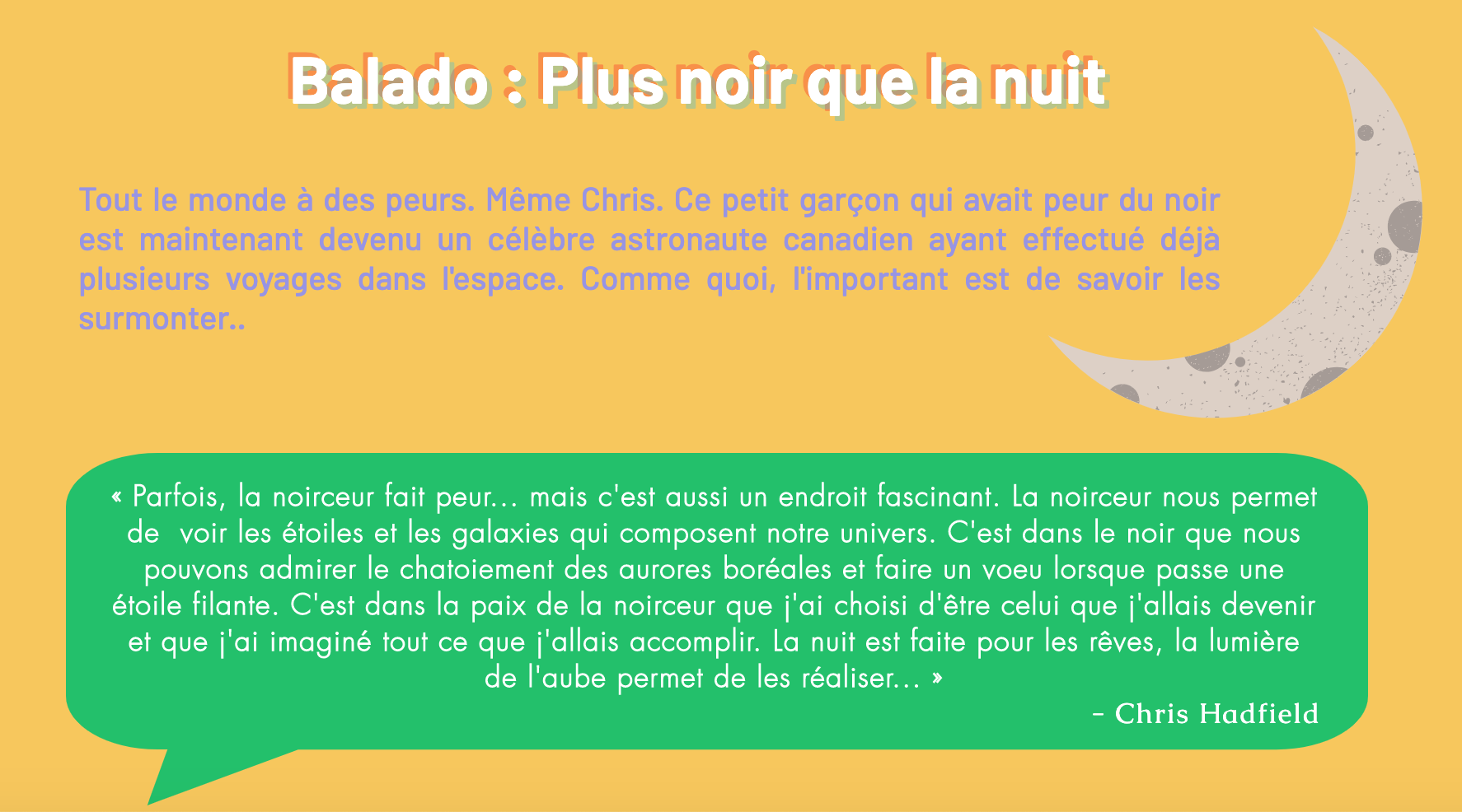 Les Balados en classe - Site de joaniemartin