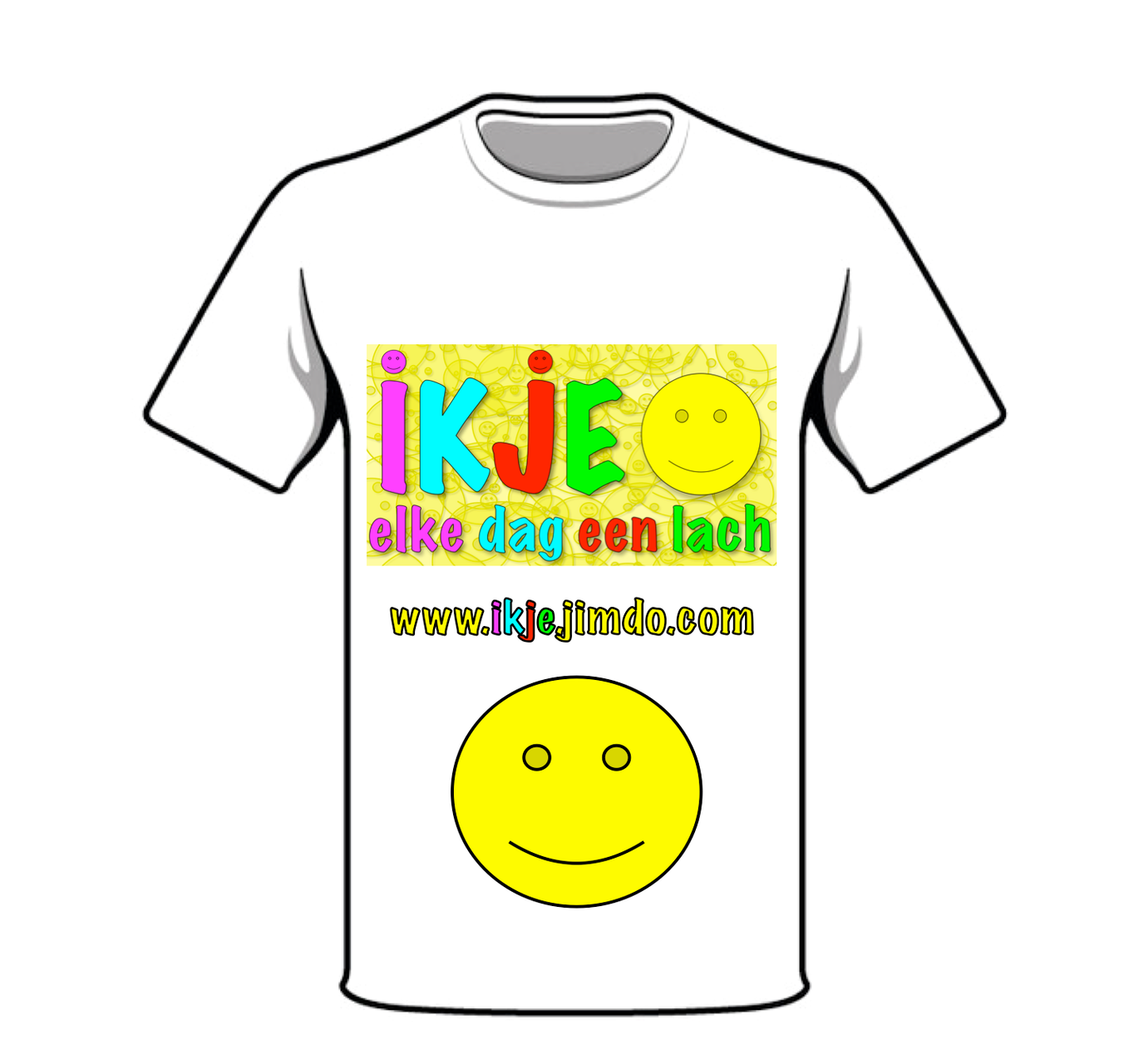 je eigen ikje T-shirt - IKJE, elke dag een lach