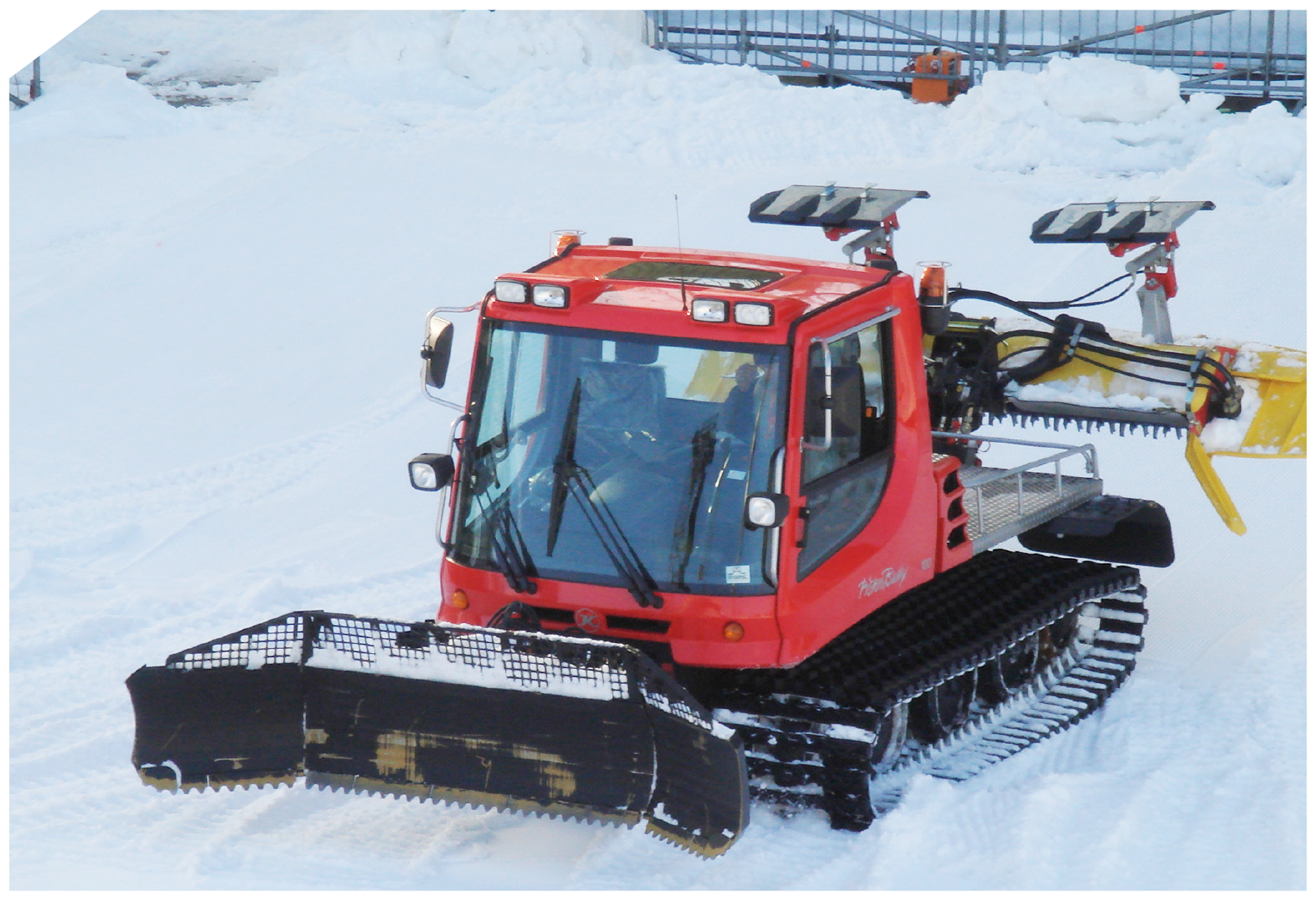 Snowmaking on ski runs: SnowGUN - https://www.snow-industries.com