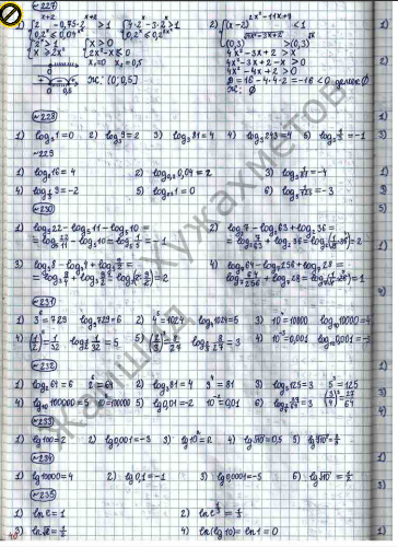 Решебник 11 класс по Алгебре и началам анализа. 11 сынып алгебра және ...
