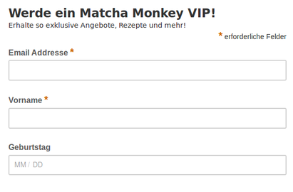über uns - Matcha Monkey
