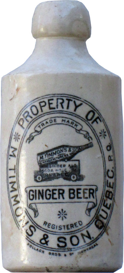 Ginger Beer Primitives - Bouteilles anciennes du Quebec
