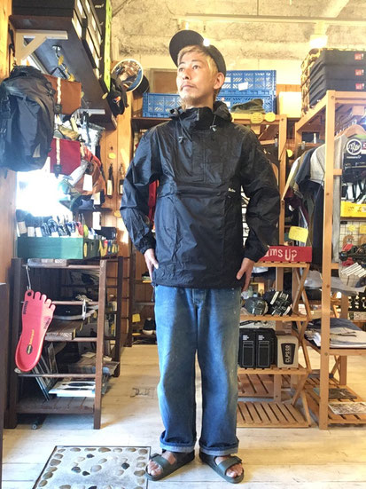 Packable Cagoule Anorak - SKY newtype shop Packable Cagoule Anorak - SKY newtype shop