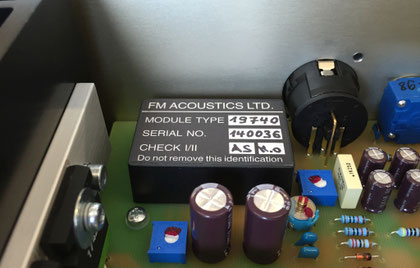 FM 711-MKIII Precision power amplifier - FM ACOUSTICS LTD.