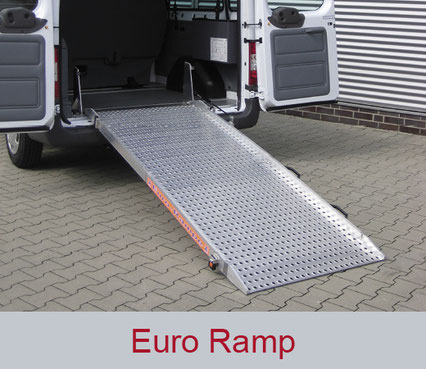 Access ramps for vehicles with wheelchair - AMF-Bruns