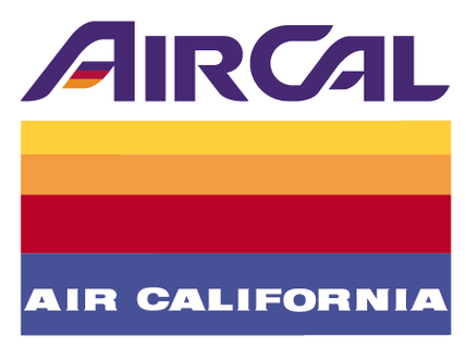 AIR CALIFORNIA - AIRLINES ORIGINALS - Sacs de compagnies aériennes