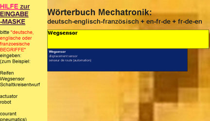 3- sprachiges Woerterbuch: Uebersetzungen in deutsch-englisch ...