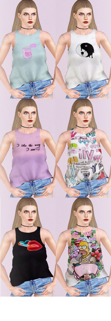 Tops - DescargasSims-CC