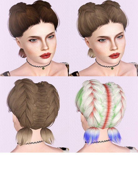 Braided - DescargasSims-CC