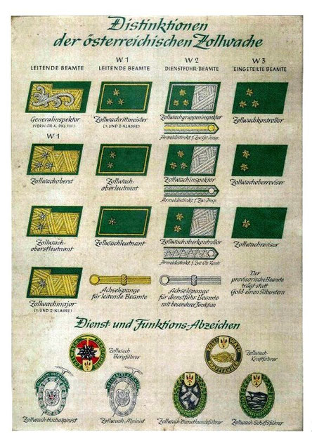 vor 1969 - Österreichische Polizeiabzeichen-Distinktionen-Pins Reinhard Wild