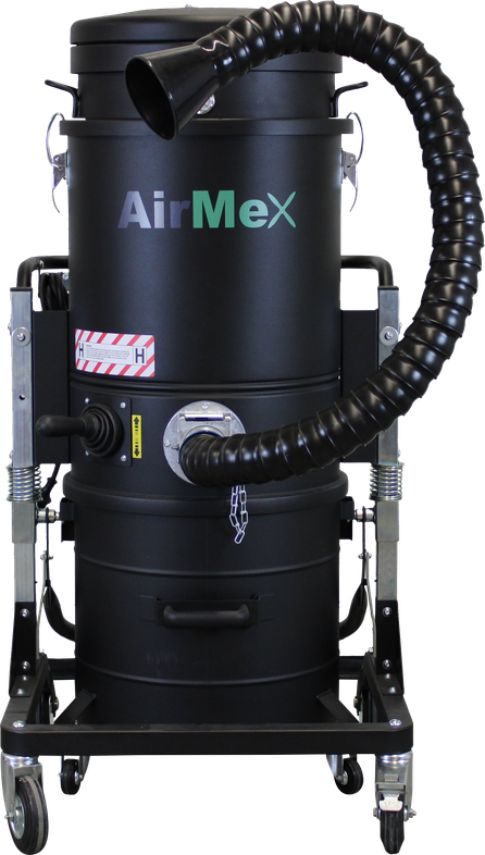 Industrielle Absaugungen für Staub & Feinstaub - AirMex Absauganlagen