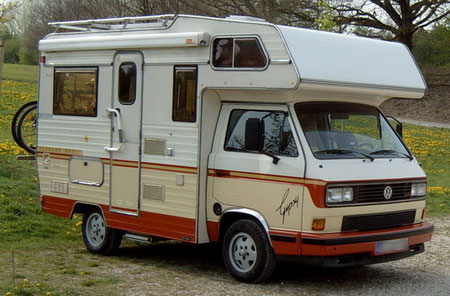 Karmann-Mobil Gipsy. Ein richtiges Wohnmobil auf T3 Basis ...