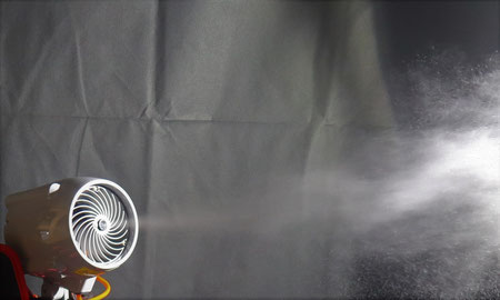 フォークリフト用ミストクーラー (EC-V-04S)：フォークリフトの暑さ対策 - ETG Japan 株式会社